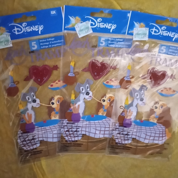 Disney | Other | 3 Packs Unopened Nwt Disney Lady And The Tramp ...